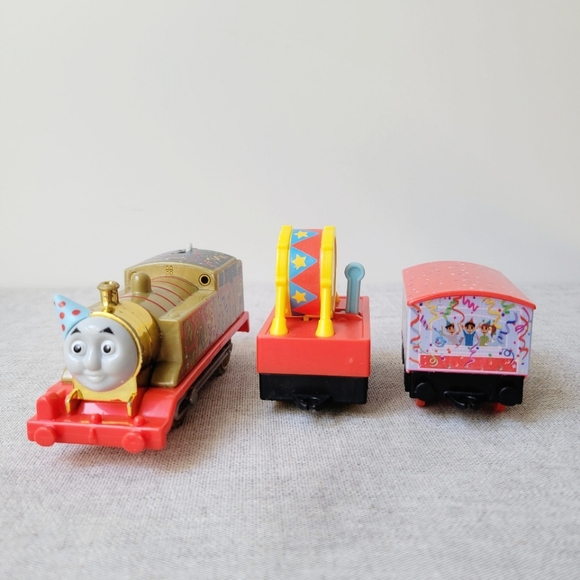 Fisher-Price | Toys | Golden Thomas Birthday Trackmaster Train | Poshmark